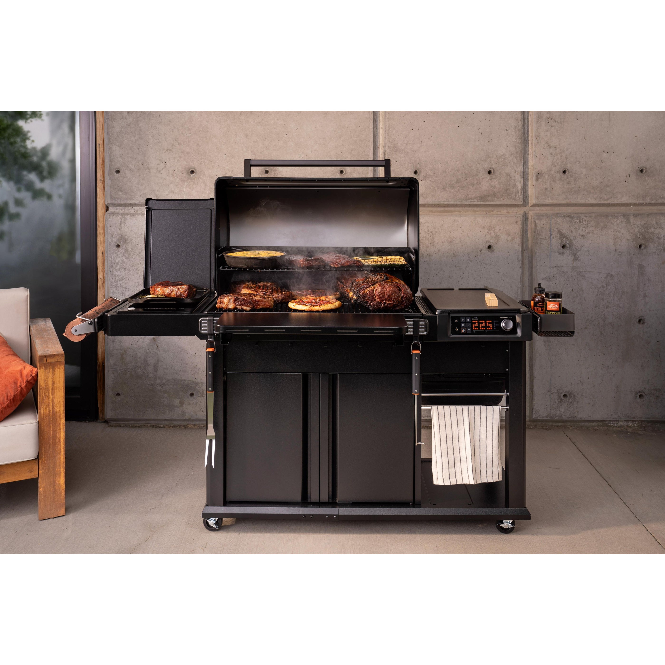 Traeger Woodridge Elite Wood Pellet Grill — Classic Fireplace & BBQ Store